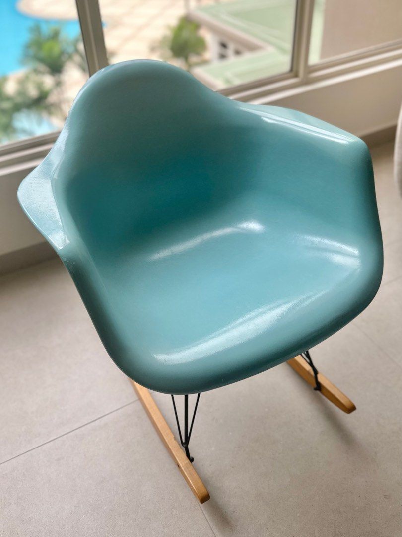 Modernica Case Study Rocking Chair, Furniture & Home Living, Furniture ...