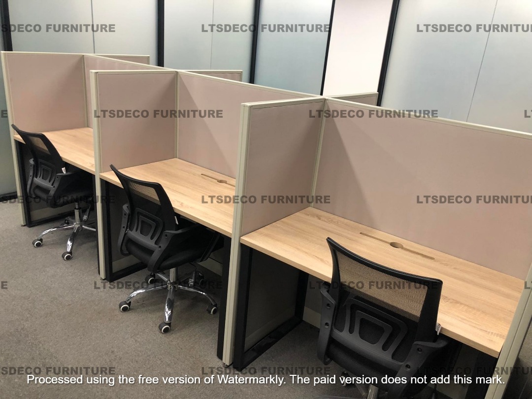 MODULAR PARTITION OFFICE FURNITURE AND PARTITIONS, Furniture & Home ...