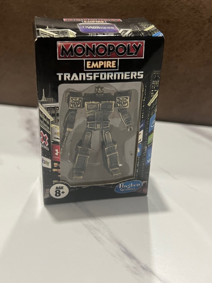Monopoly Transformers Optimus Prime Token, Hobbies & Toys, Toys & Games ...