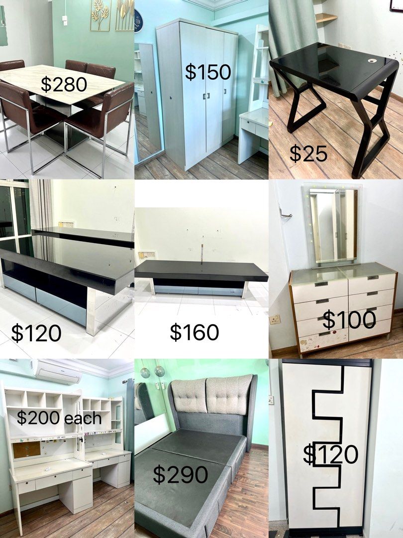 Move Out Sale! All must go, Furniture & Home Living, Furniture, Bed ...