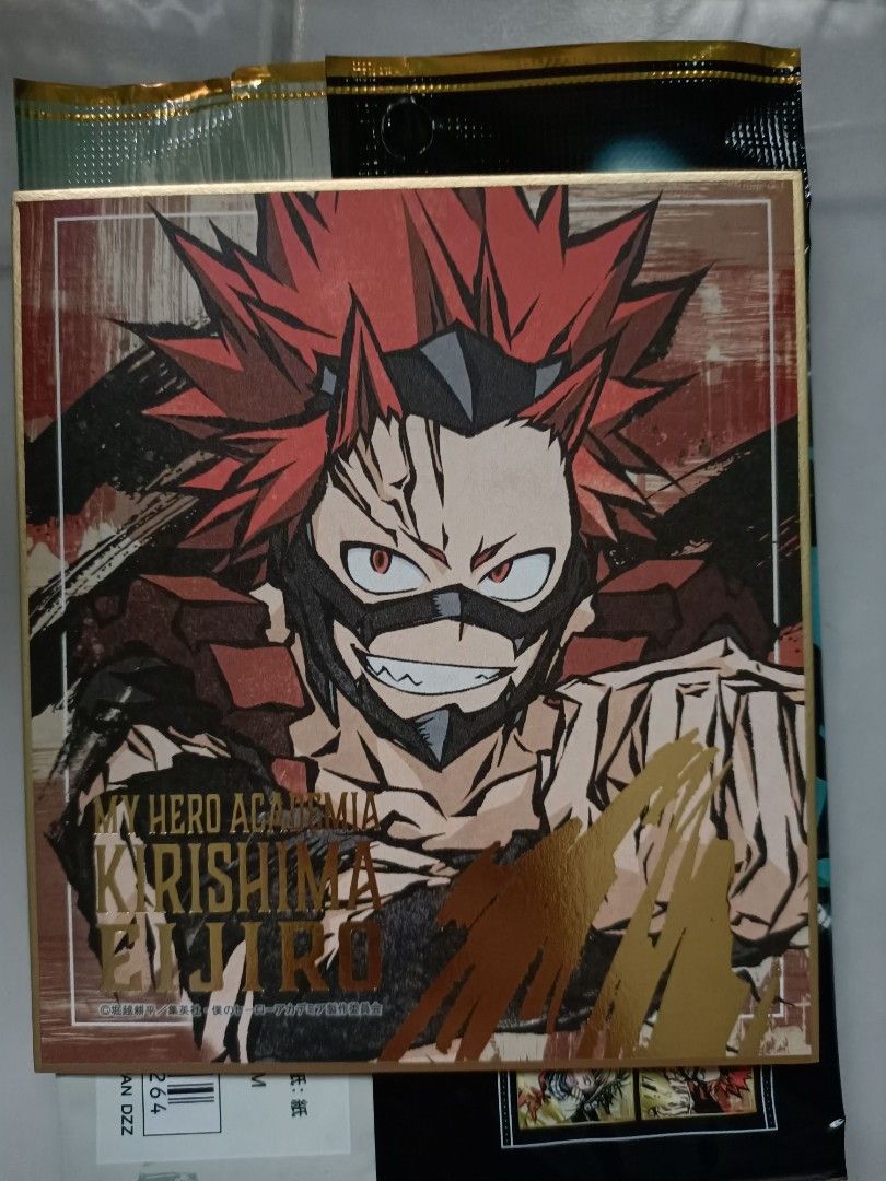 My hero academia (MHA) shikishi goods, Hobbies & Toys, Memorabilia ...
