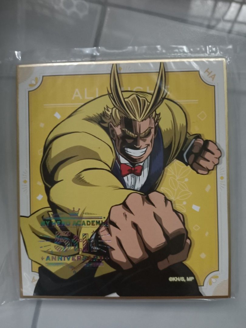 My hero academia (MHA) shikishi goods, Hobbies & Toys, Memorabilia ...