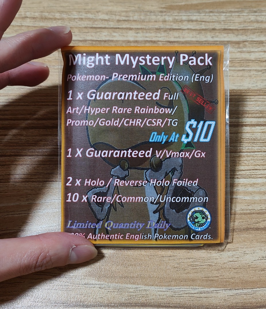 Mystery Pokemon Pack (English), Hobbies & Toys, Toys & Games on Carousell