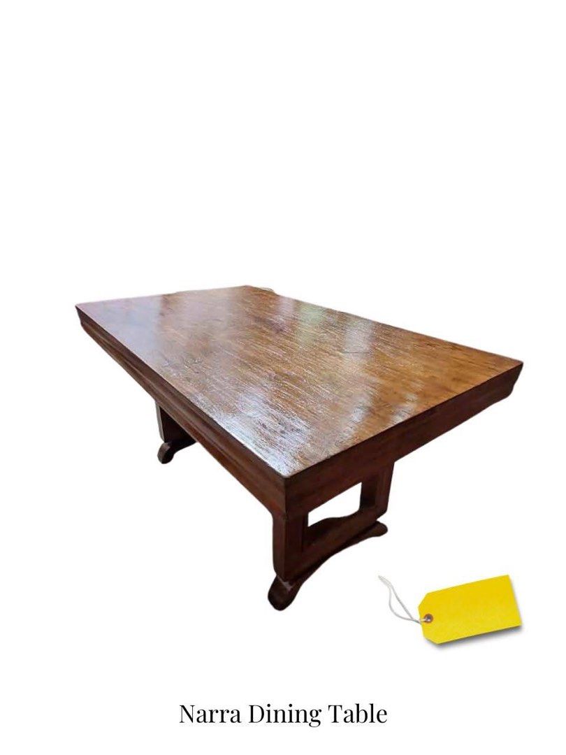 Narra Dining Table, Furniture & Home Living, Furniture, Tables & Sets ...