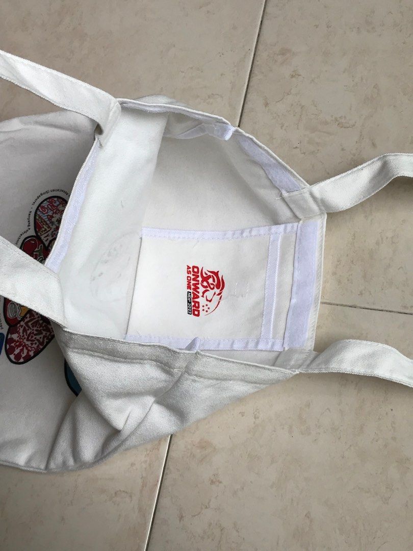 Rated as best design of NDP 2023 - tote bag orchid design, Women's ...