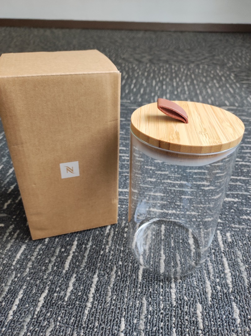 Nespresso - Glass Capsule Container, Furniture & Home Living ...