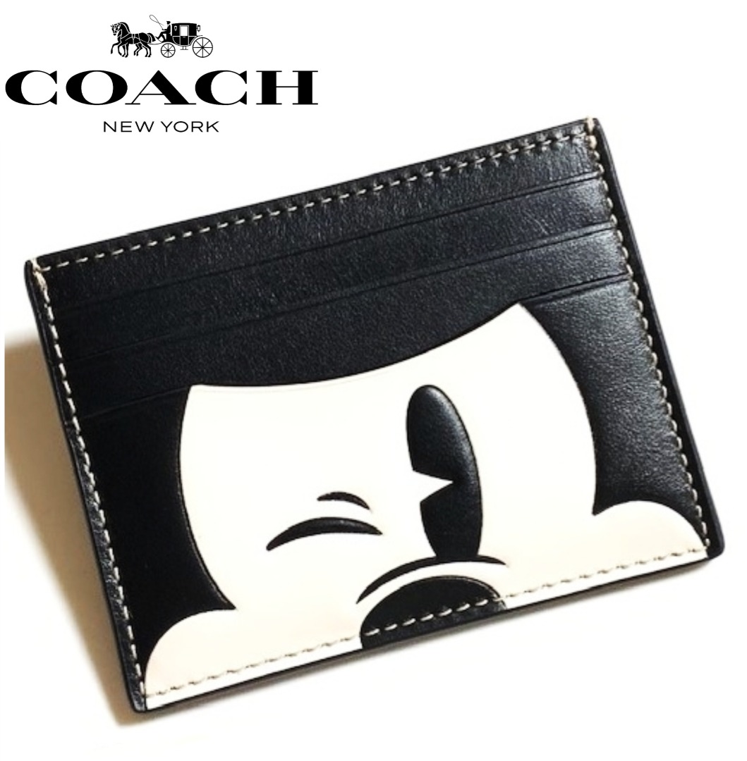 New Coach Original Limited Edition Collection x Disney Slim Id Card ...