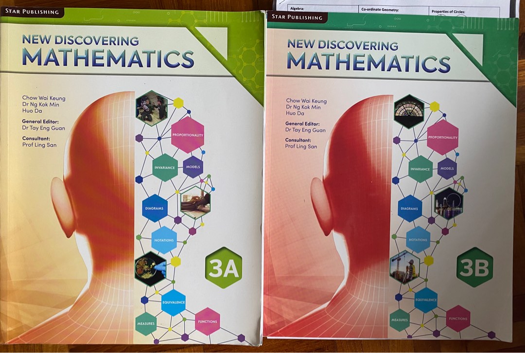 New Discovering Mathematics 3A & 3B, Hobbies & Toys, Books & Magazines ...