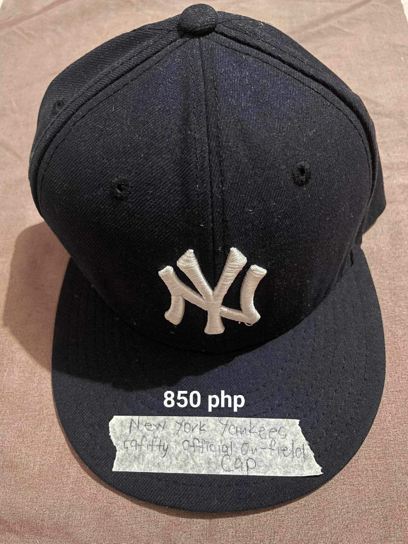 New York Yankees 59fifty Official On-field Cap, Men's Fashion, Watches ...