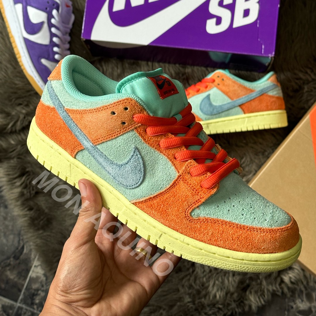 Nike SB dunk low "Emerald Rise", Men's Fashion, Footwear, Sneakers on ...