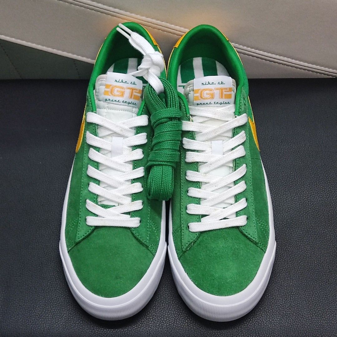 Nike SB Zoom Blazer Low Pro GT "Lucky Green" skateboard shoes size 8.5 ...