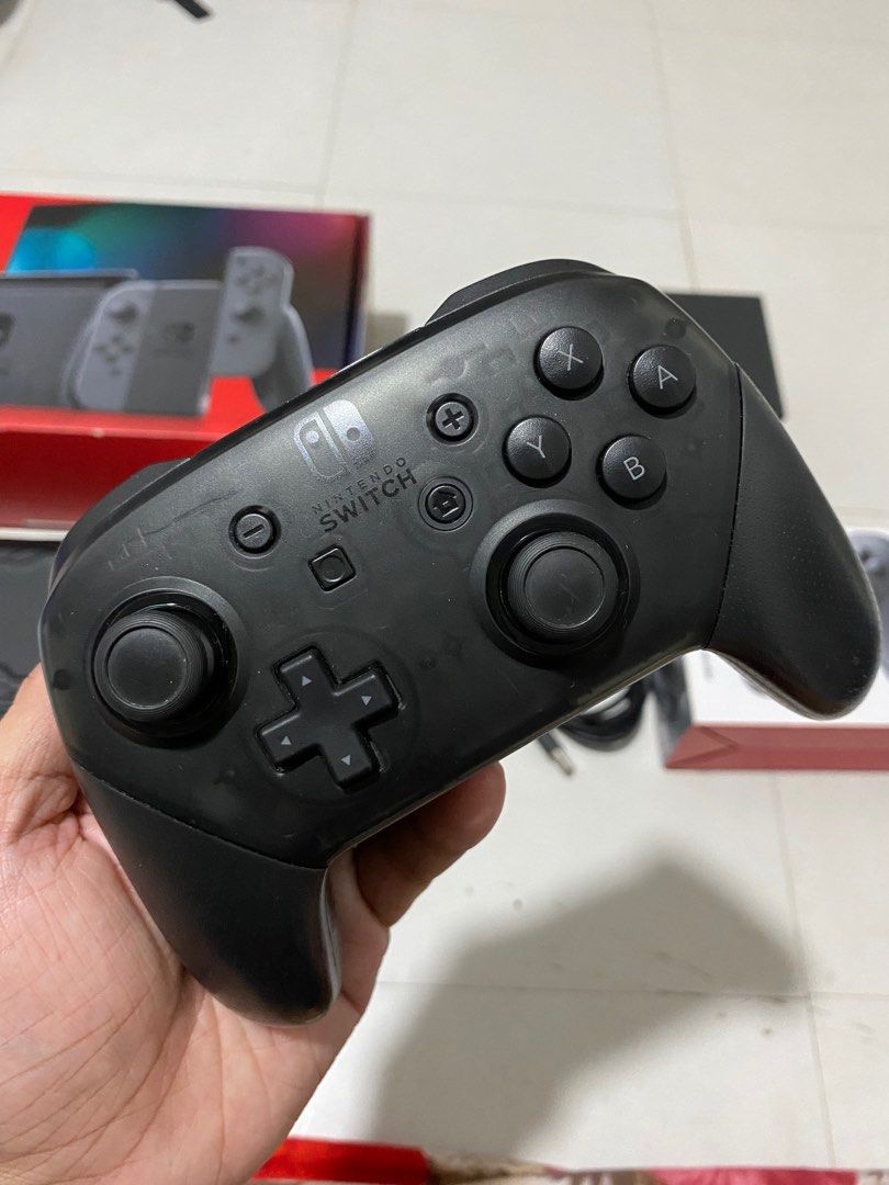 Nintendo Switch V2 Complete Plus Pro Controller, Video Gaming, Video ...