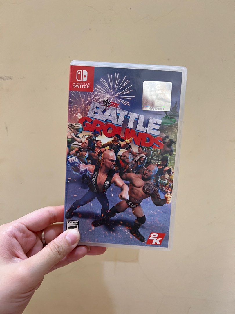 Nintendo Switch WWE W2K Battlegrounds, Video Game, Game di Carousell
