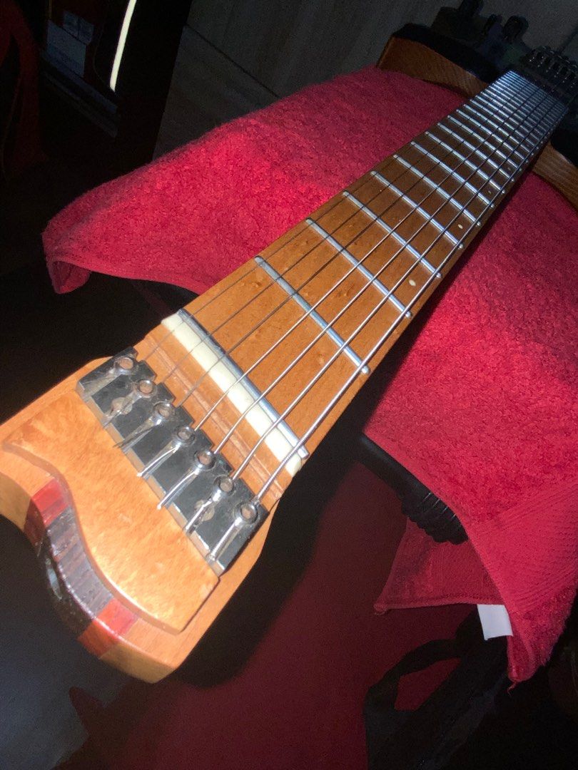 NK HEADLESS GUITAR, Hobbies & Toys, Music & Media, Musical Instruments ...