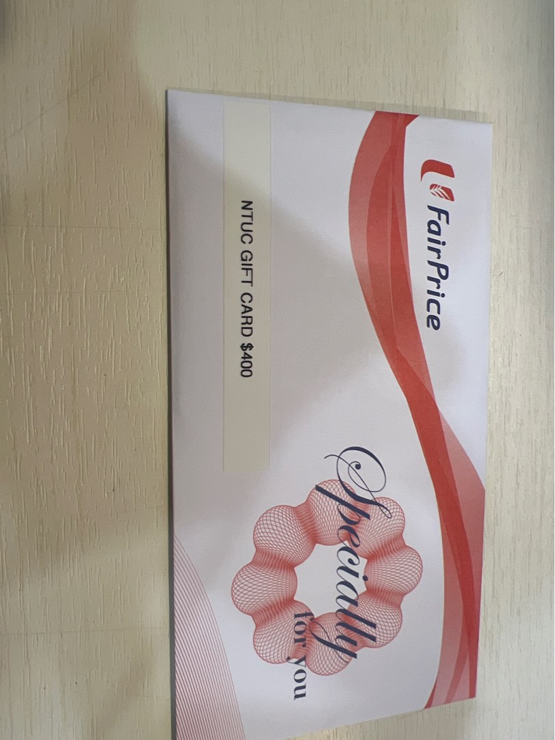 NTUC Gift Card, Tickets & Vouchers, Vouchers on Carousell
