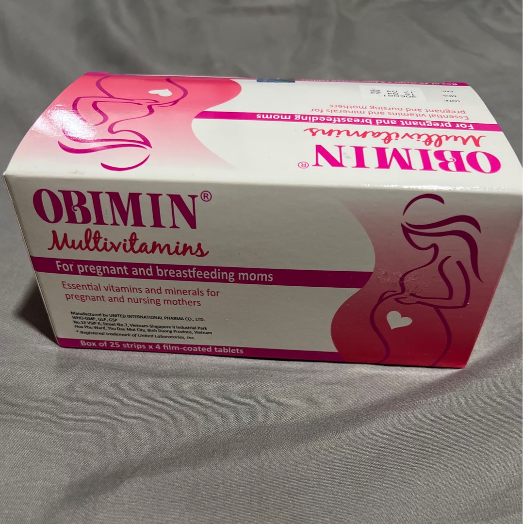 Obimin multivitamin 100s, Health & Nutrition, Health Supplements ...