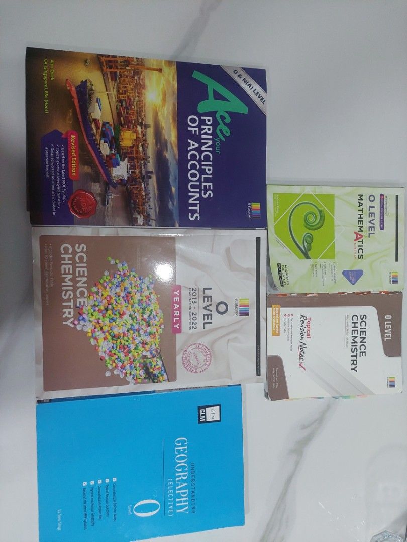 O-Level Yearly Ten Years Series and Revision Notes, Hobbies & Toys ...