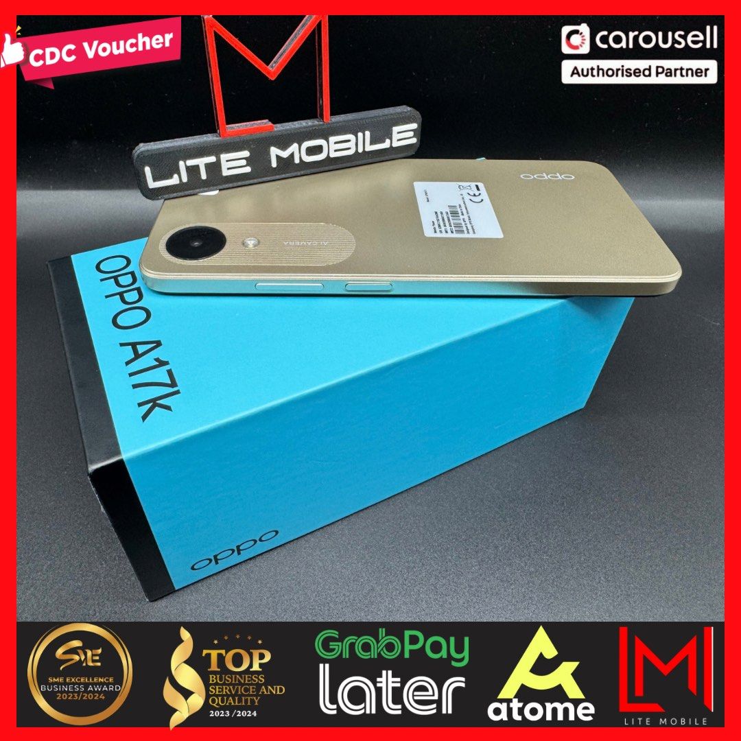 Oppo A17K 64GB Gold Gold 64 GB, Mobile Phones & Gadgets, Mobile Phones ...