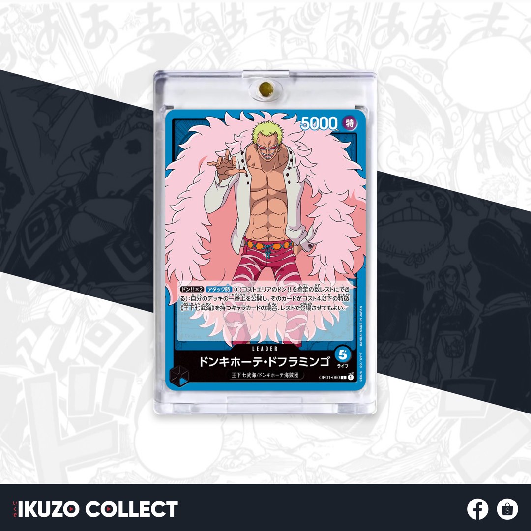 OPTCG: Donquixote Doflamingo - OP01-060 (L), Hobbies & Toys, Toys ...