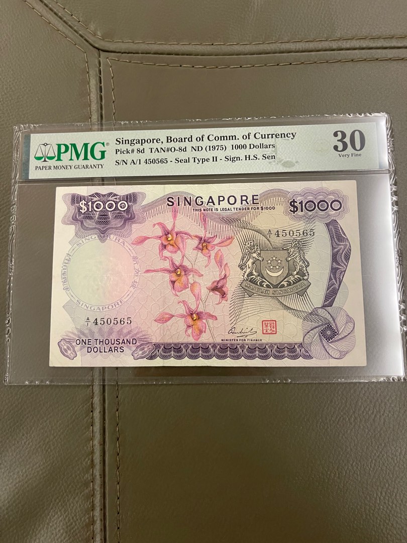 Orchid $1000, Hobbies & Toys, Memorabilia & Collectibles, Currency on ...