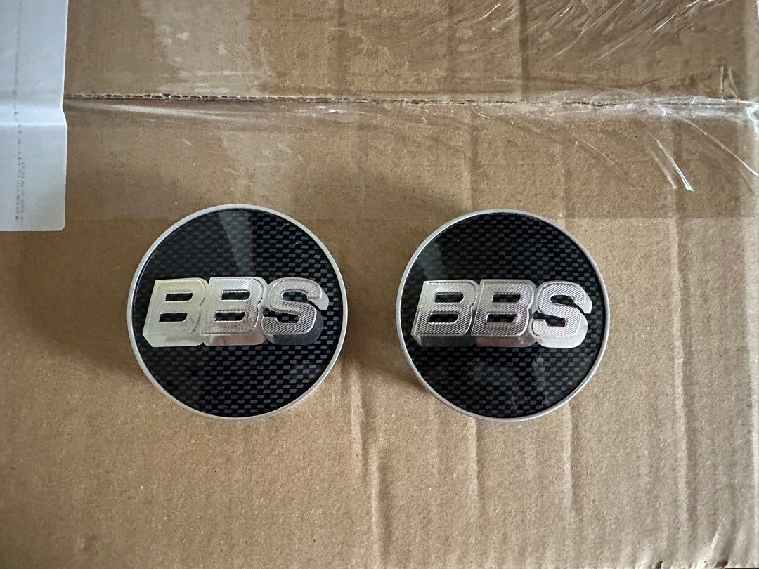 Original BBS Rims Emblem, Car Accessories, Tyres & Rims on Carousell