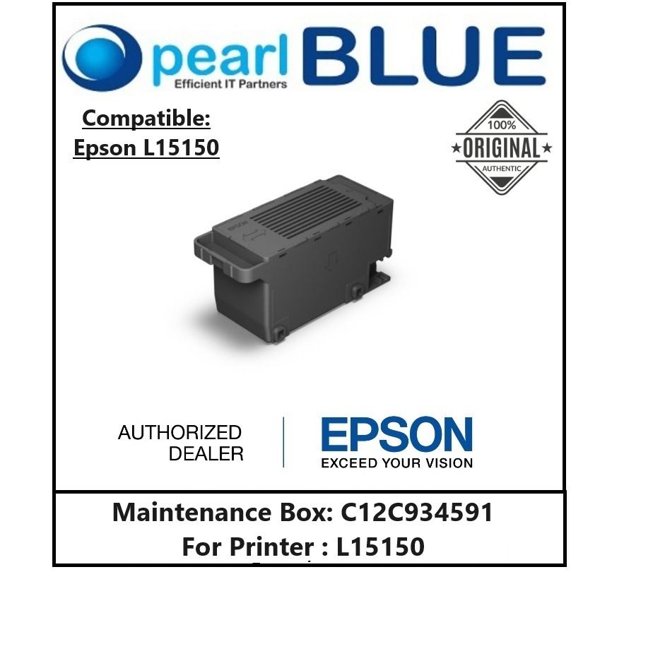 [Original] Epson C9345 C12C934591 Maintenance Box for L6550 L6580 ...