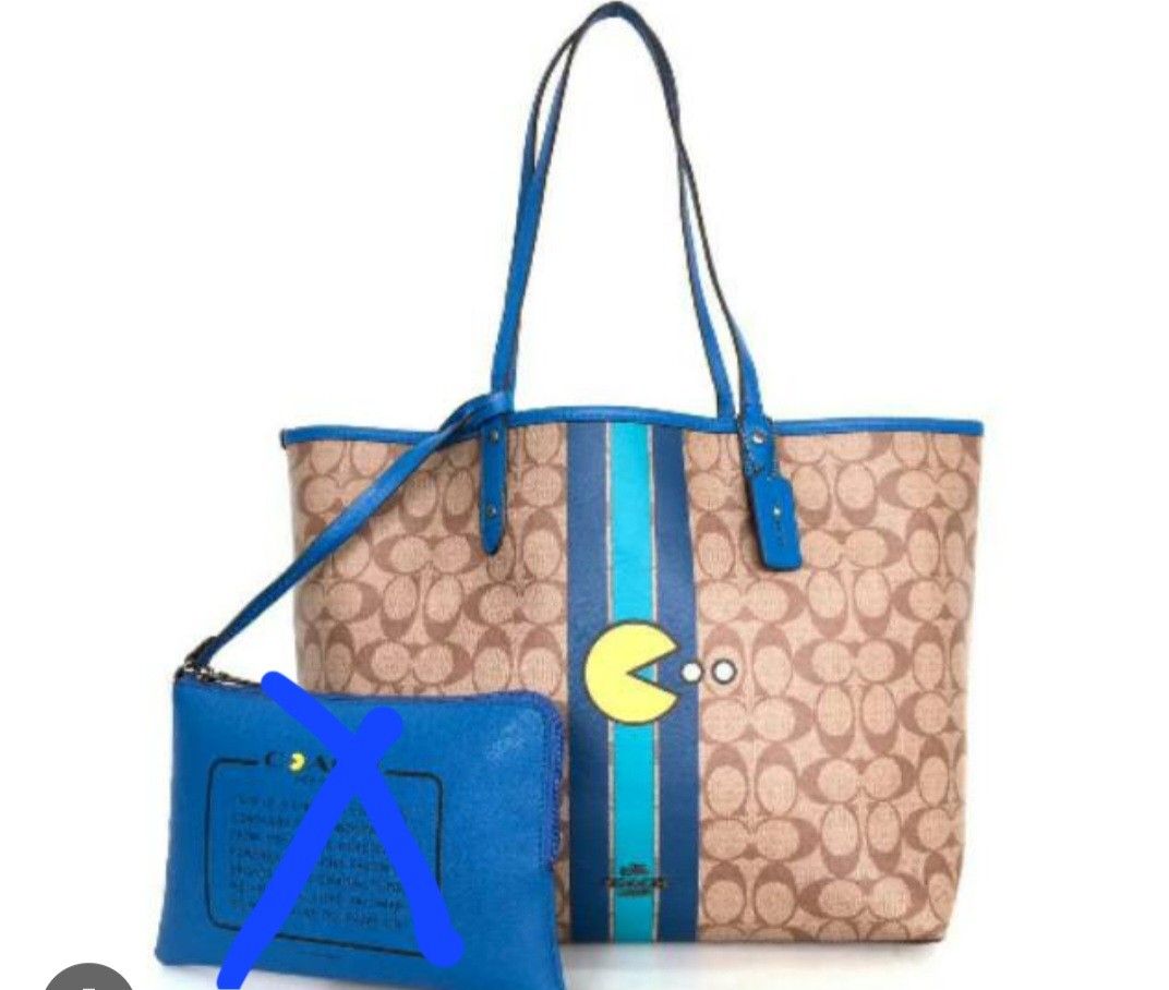 Original Limited Edition Pacman Coach Tote, Luxury, Bags & Wallets on ...