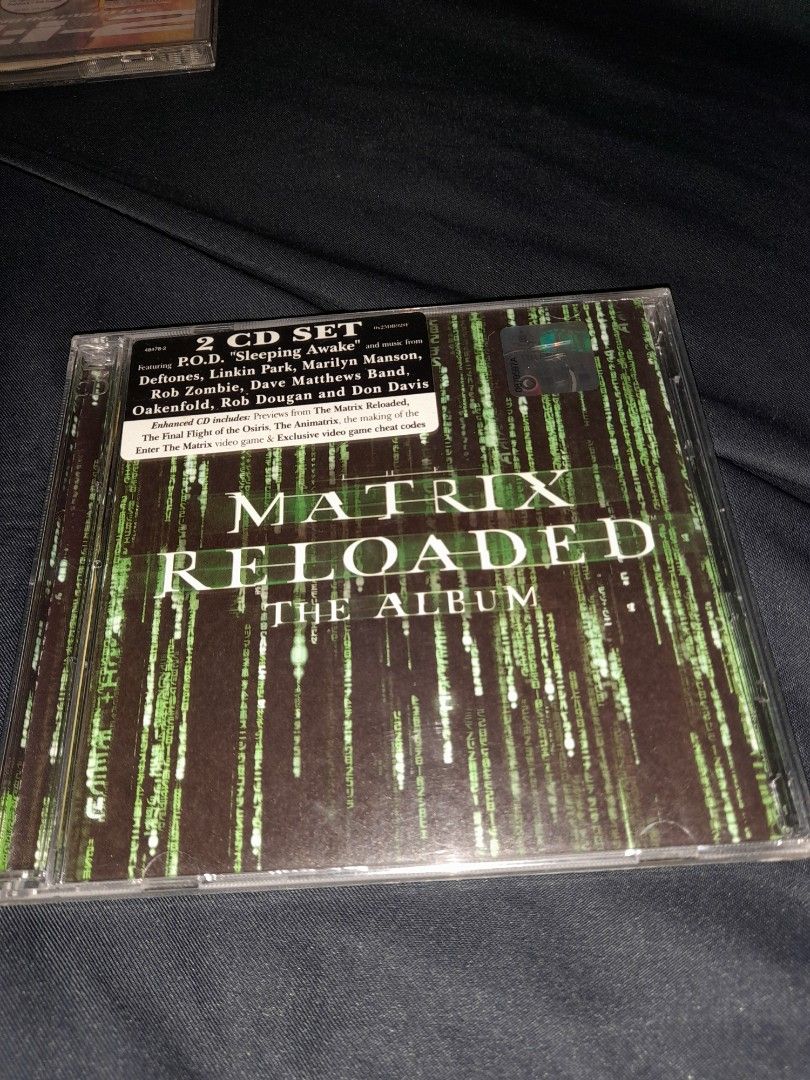 OST Matrix reloaded the album, Hobbies & Toys, Music & Media, CDs ...