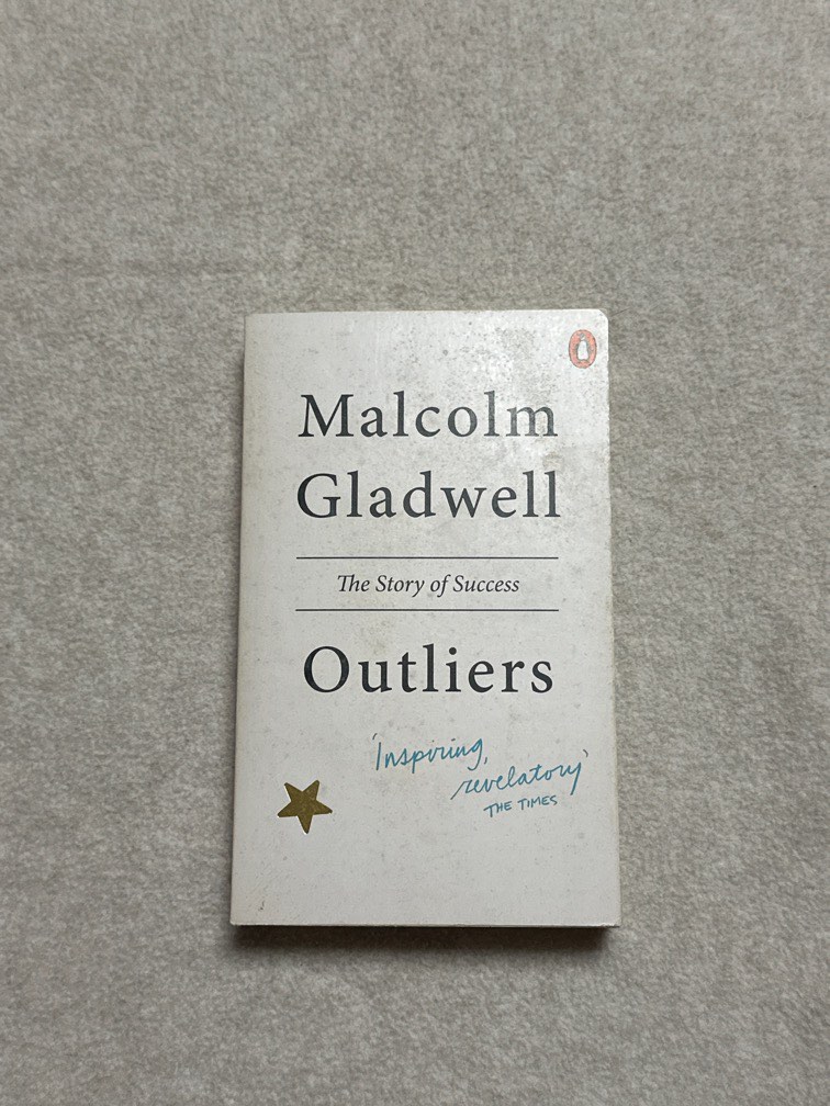 Outliers by Malcolm Gladwell, 興趣及遊戲, 書本 & 文具, 小說 & 故事書 - Carousell