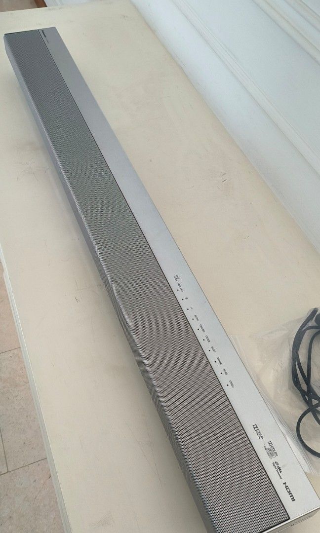 Panasonic soundbar silver colour, Audio, Soundbars, Speakers ...