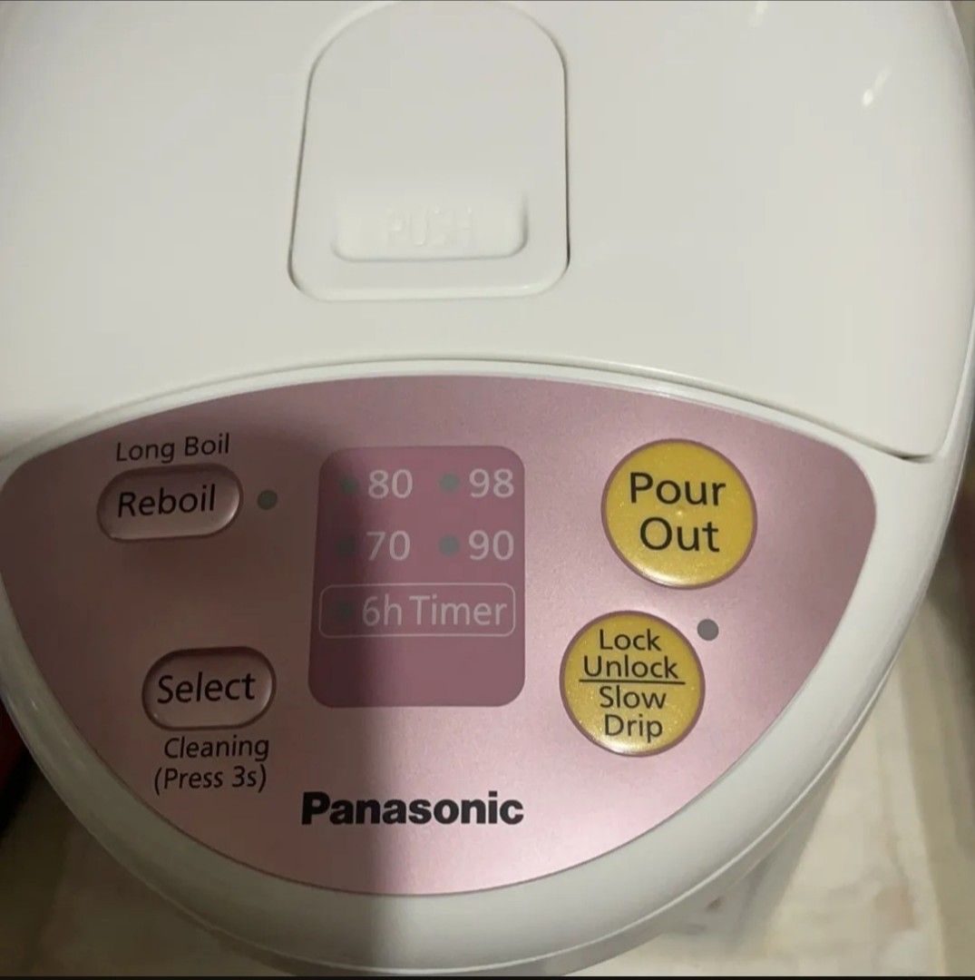 Panasonic thermo pot 4L, TV & Home Appliances, Kitchen Appliances ...