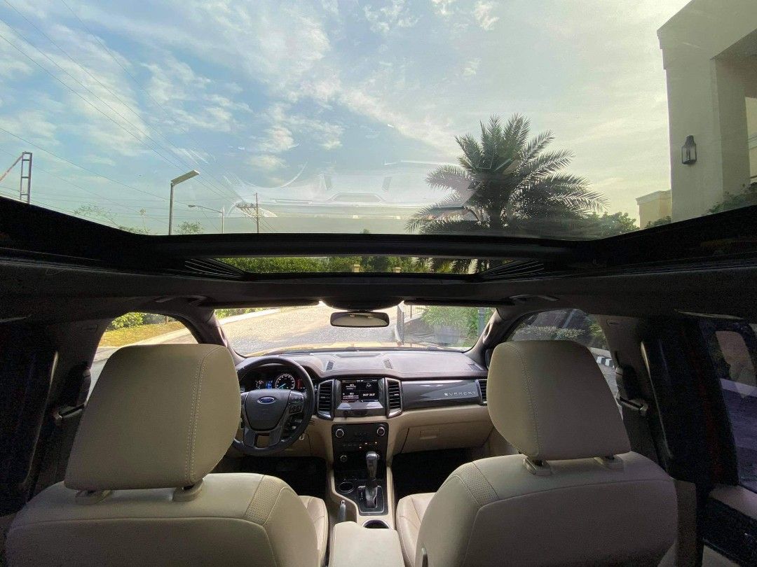 Sunroof Ford Everest Titanium Plus AT Like New All Terrain Tires 188 ...