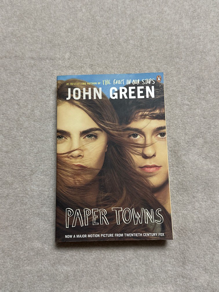 Paper towns by John Green, 興趣及遊戲, 書本 & 文具, 小說 & 故事書 - Carousell