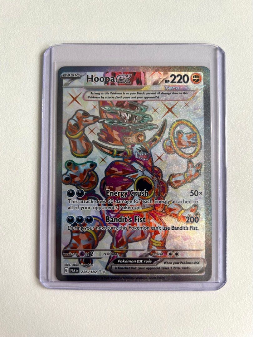 (Paradox Rift) Hoopa ex - 226/182 - Full Art Secret Rare, Hobbies ...