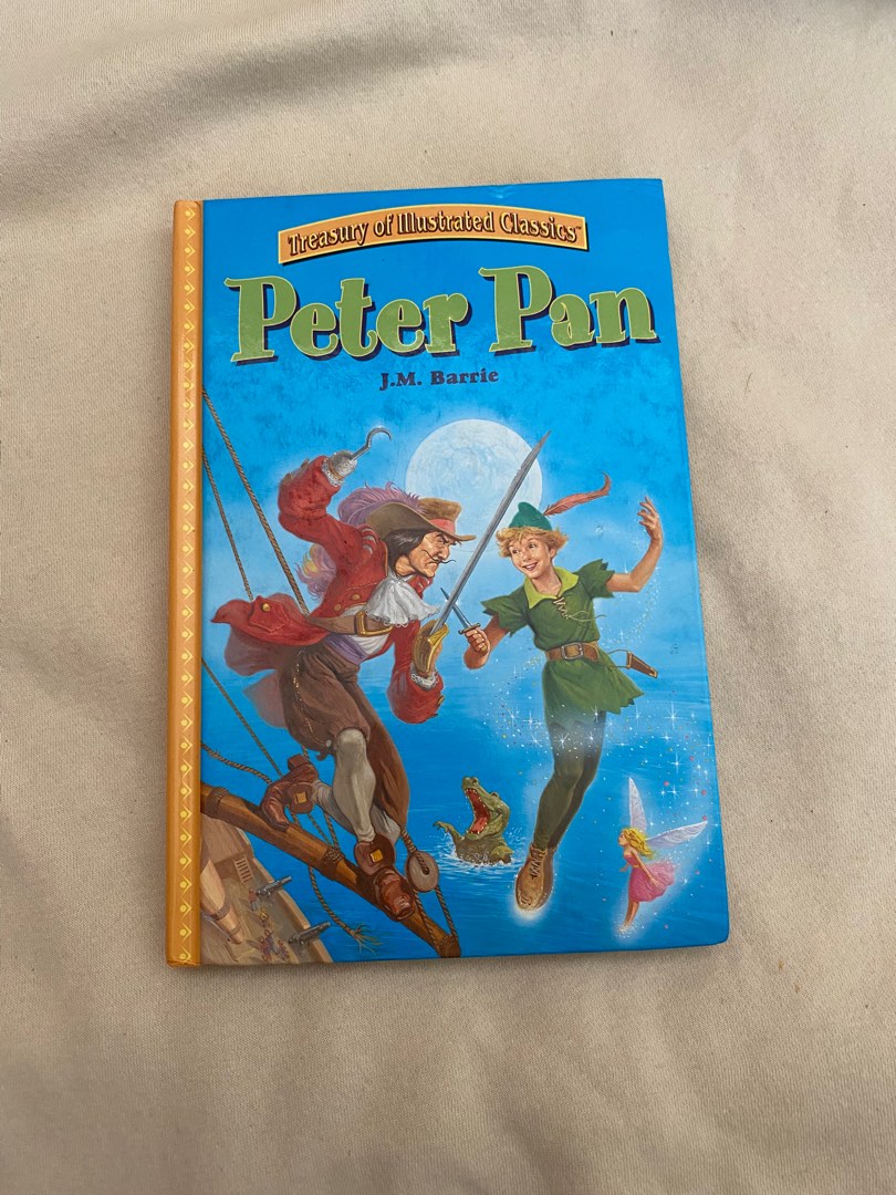 Peter Pan by J.M. Barrie Hardcover, Hobbies & Toys, Books & Magazines ...