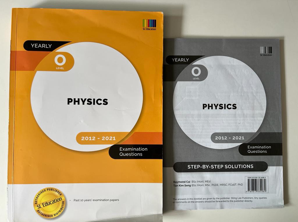 Physics O Level 10 year series 2012-2021, Hobbies & Toys, Books ...