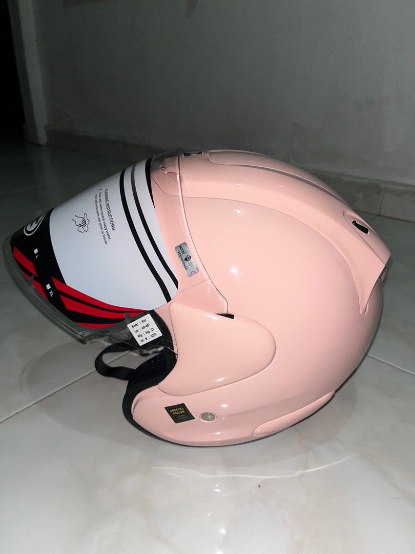 Pink ARC Ritz HELMET, Motorcycles, Motorcycle Accessories on Carousell