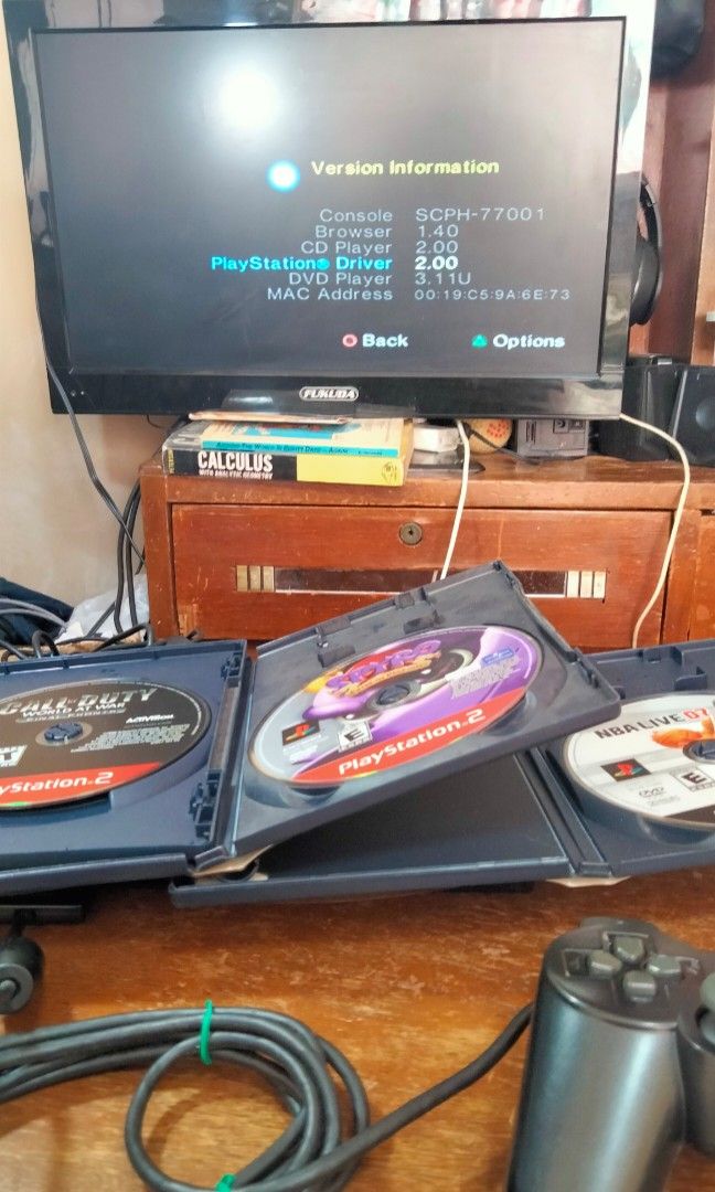 Playstation 2 Original NTSC-UC with PS2 Bag, Video Gaming, Video Game ...