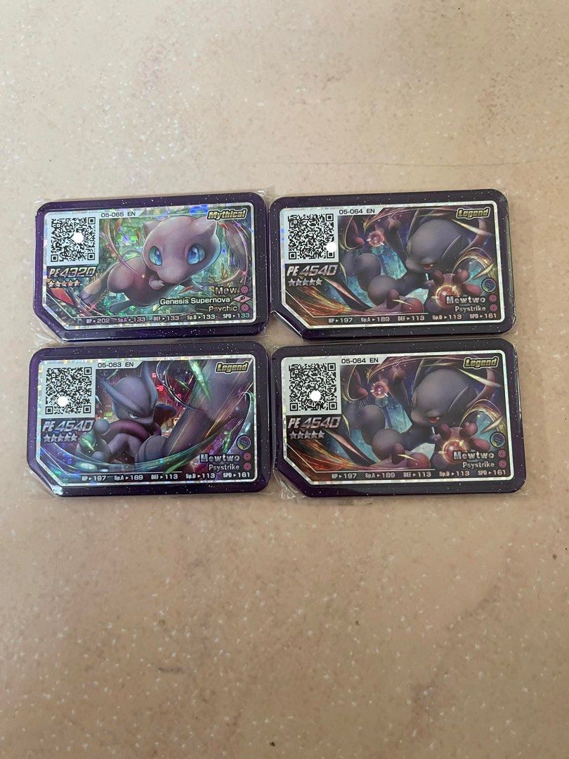 Pokemon gaole Mew Family, Hobbies & Toys, Toys & Games on Carousell