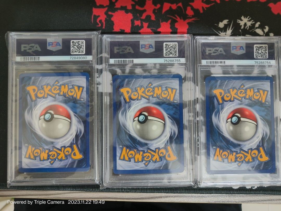 Pokemon legendary reverse foils slabs, Hobbies & Toys, Toys & Games on ...