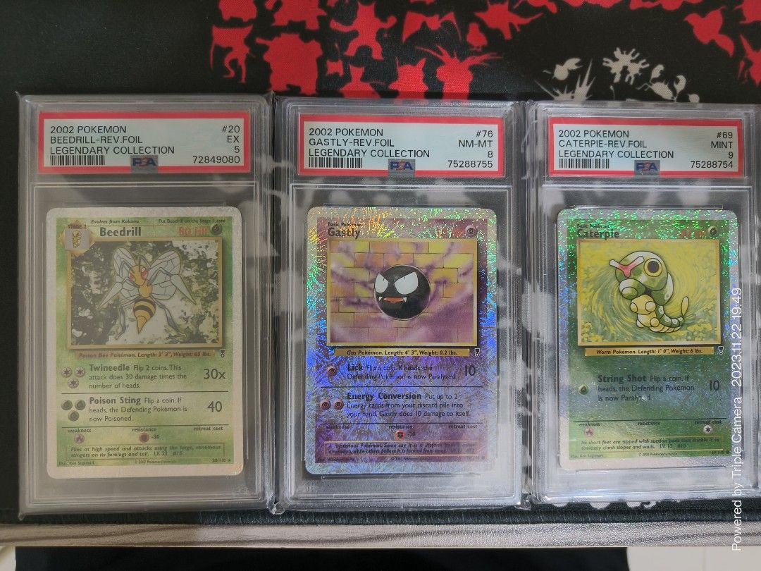 Pokemon legendary reverse foils slabs, Hobbies & Toys, Toys & Games on ...