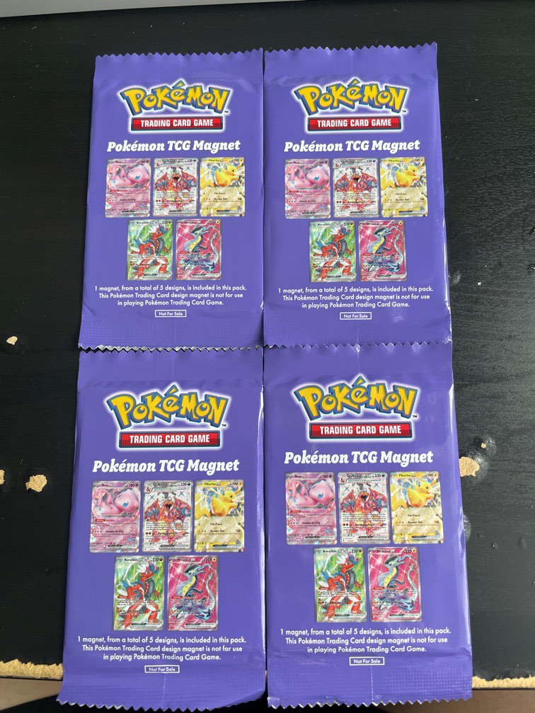 Pokemon TCG 7-11 Magnets, Hobbies & Toys, Toys & Games on Carousell