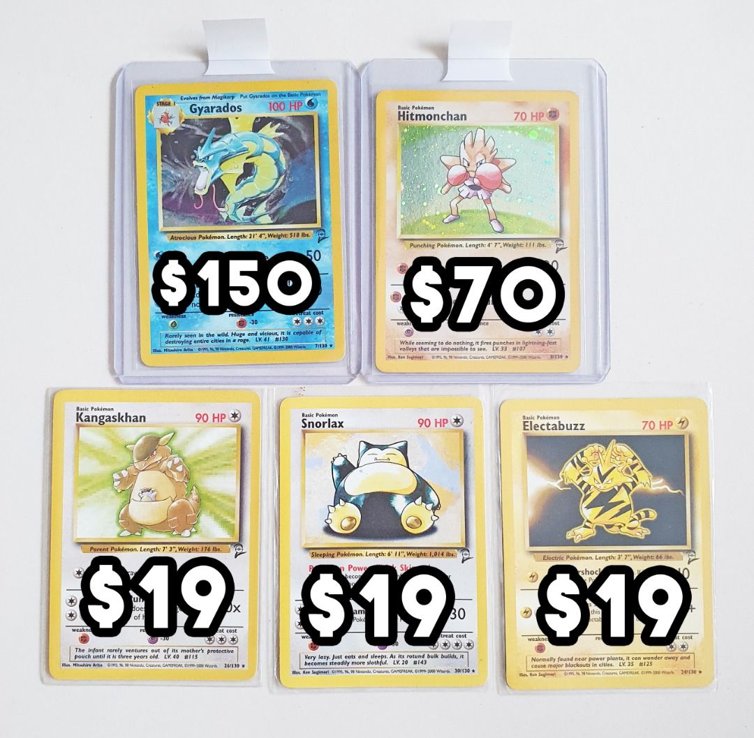 Pokemon TCG - Base Set 2nd Edition, Hobbies & Toys, Memorabilia ...