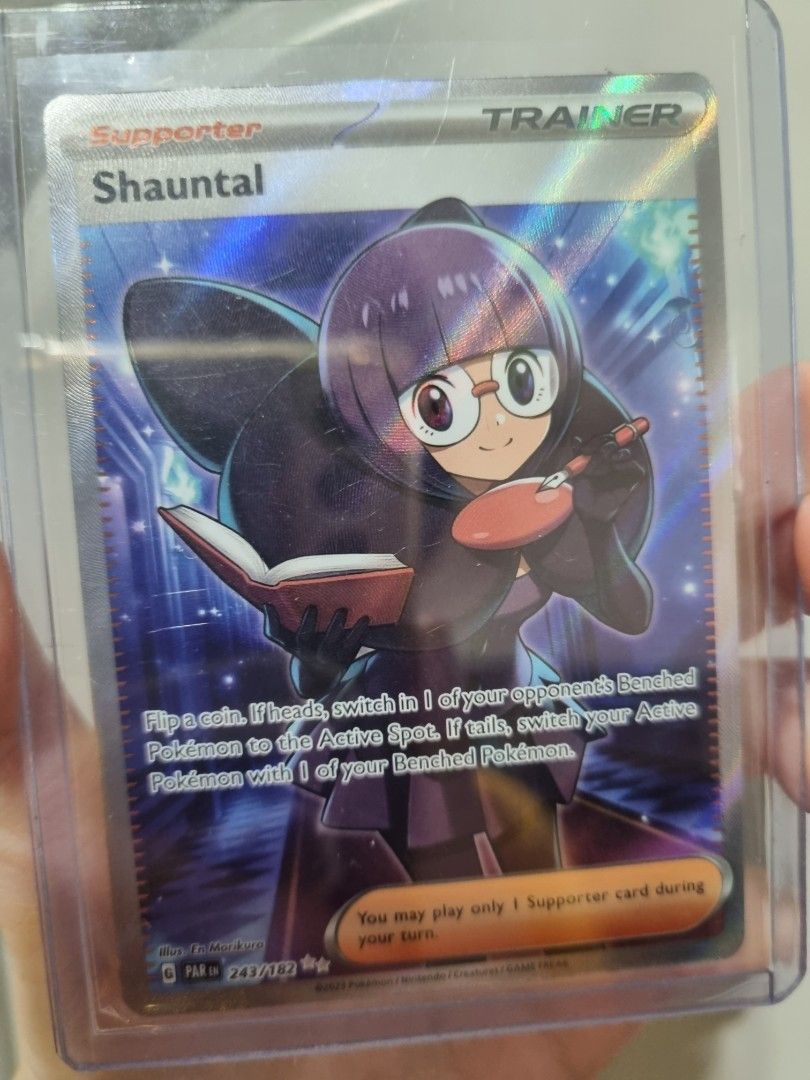 Pokemon tcg paradox rift Shauntal SR, Hobbies & Toys, Memorabilia ...