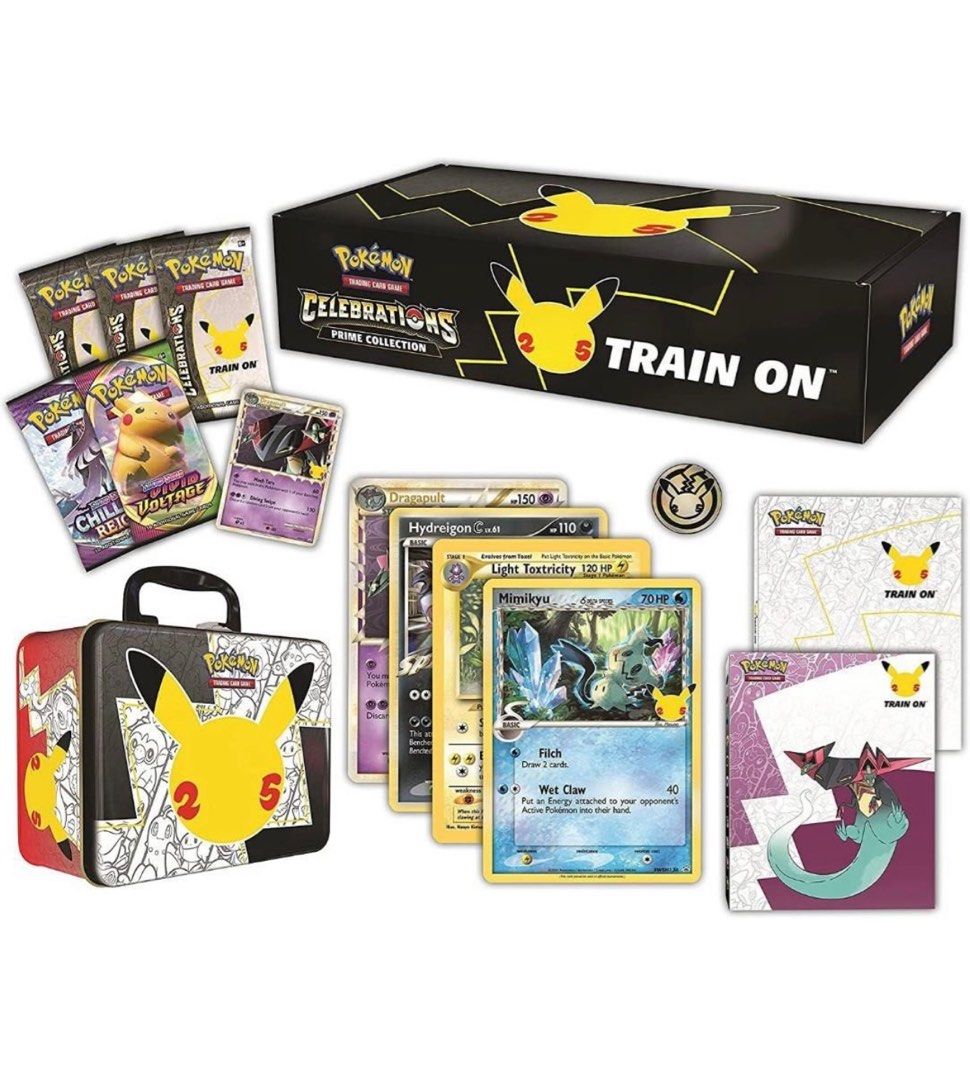 Pokémon Celebrations Prime Collection Collection box, Hobbies & Toys ...