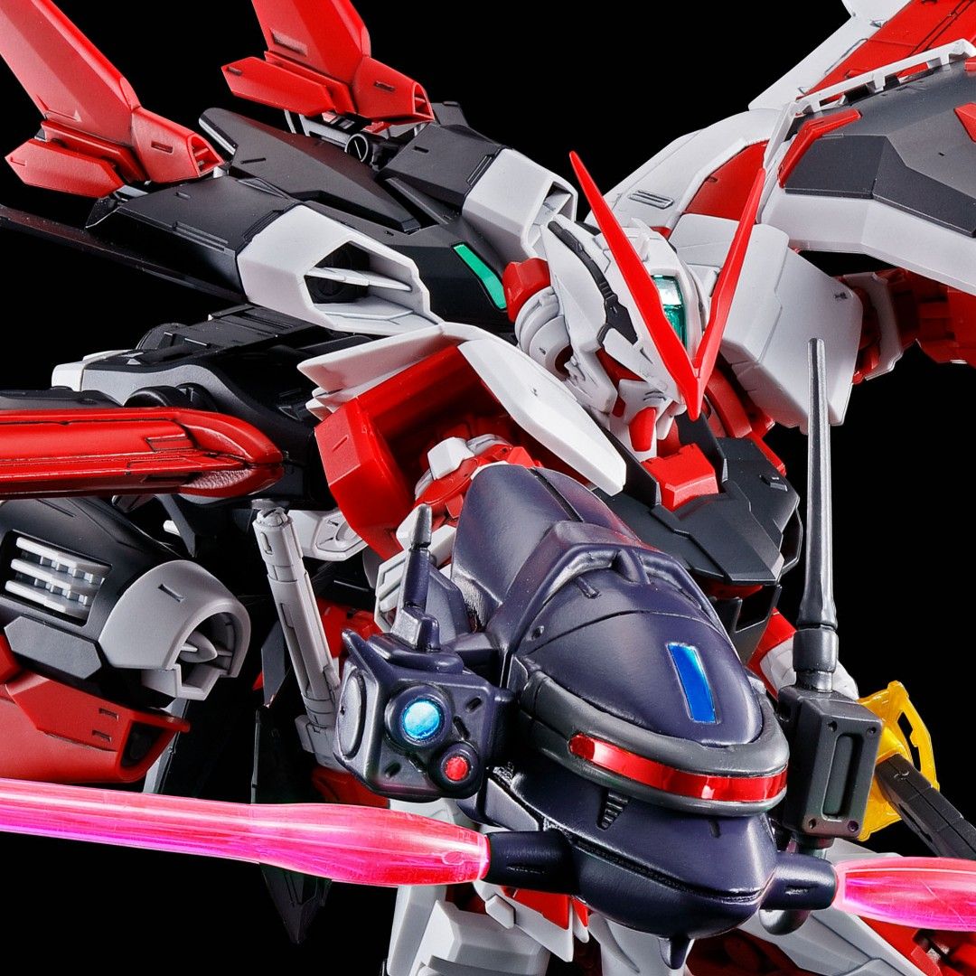 Premium Bandai MG 1/100 Gundam Astray Red Frame Flight unit gunpla ...