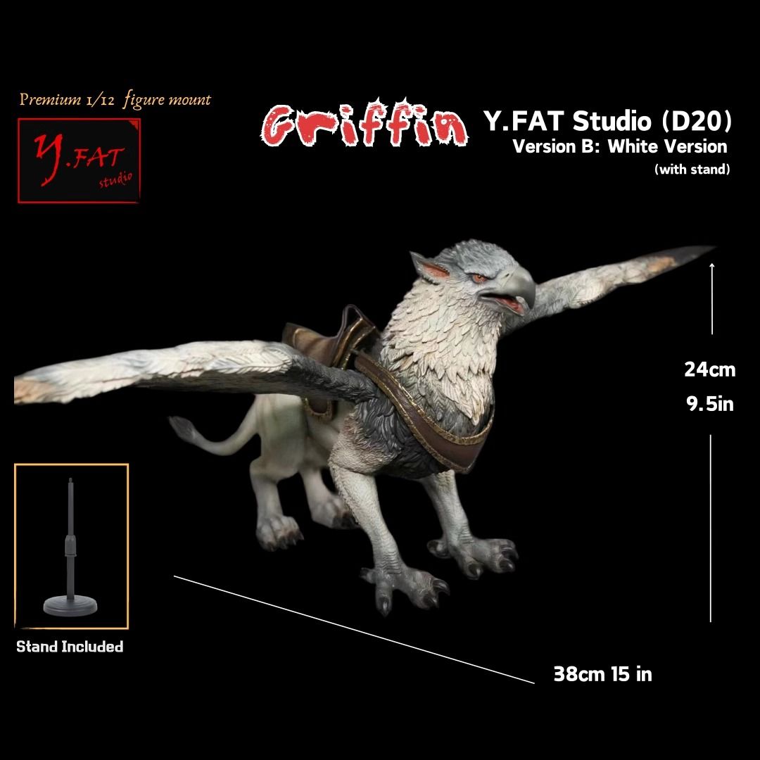 (Preorder) YFAT Studio (D20) Premium 1/12 figure mount Griffin, Hobbies ...