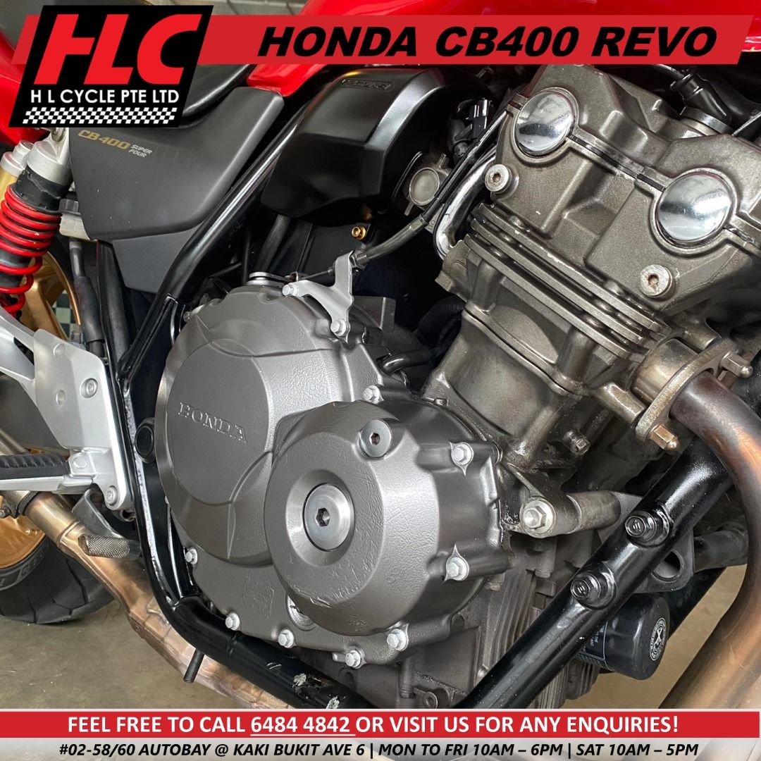PRE-OWNED HONDA CB400 REVO COE JUL 2029, Motorcycles, Motorcycles for ...