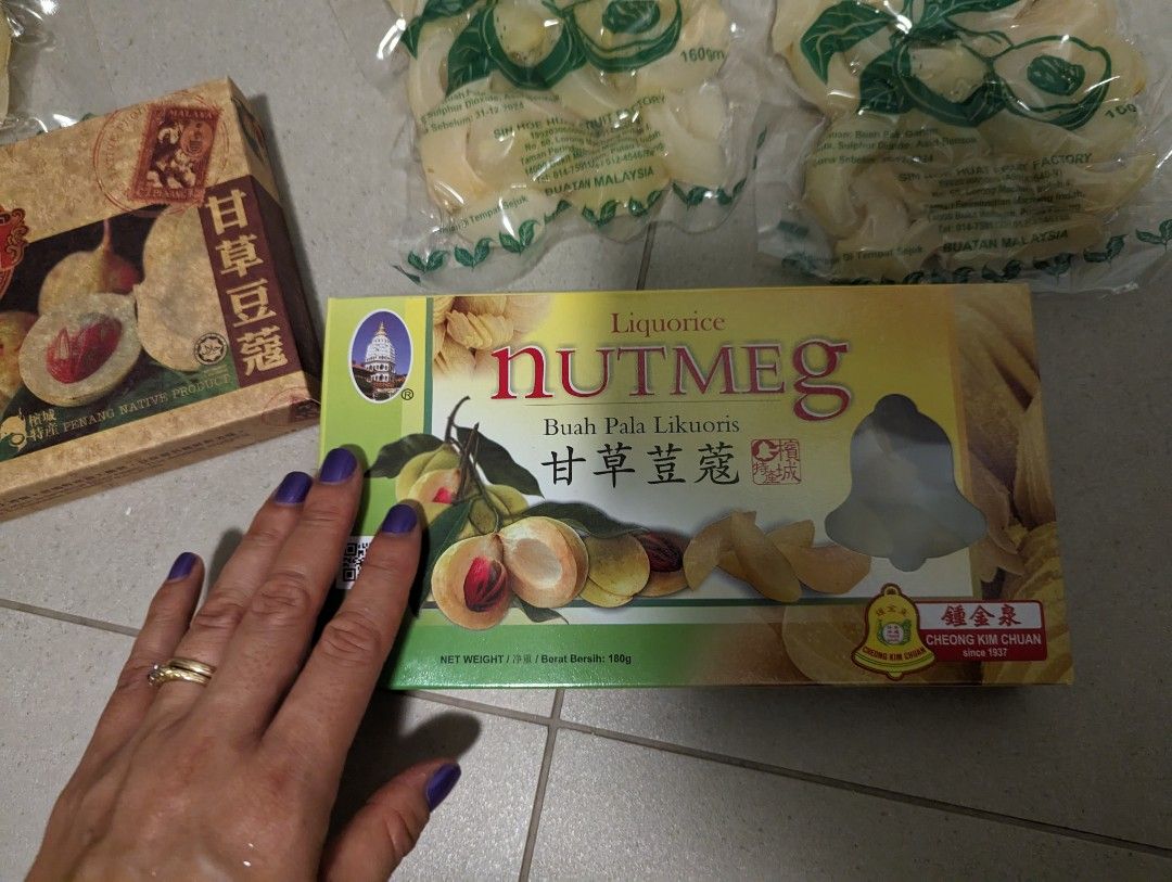 Preserved nutmeg free, Food & Drinks, Local Eats on Carousell
