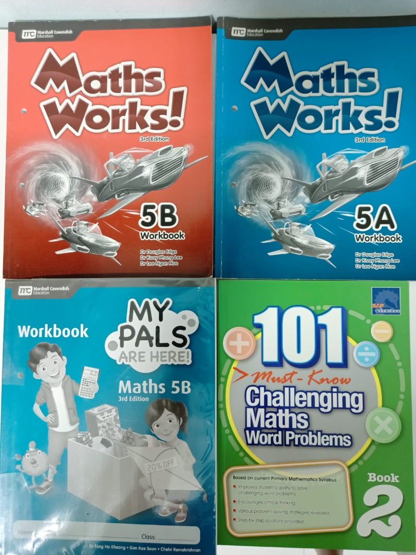 Primary Math workbook and assessment book, Hobbies & Toys, Books ...